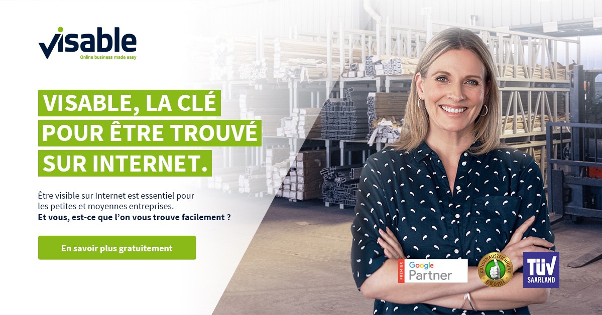Visable : votre spécialiste B2B de la visibilité en ligne